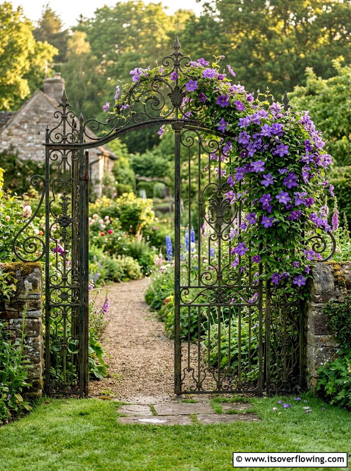 25 Upcycled Garden Ideas With Old Gates for Rustic Charm
