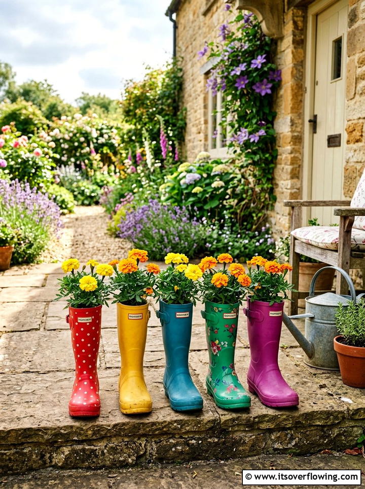 25 Reusing Old Things Ideas for Garden Art That Inspires