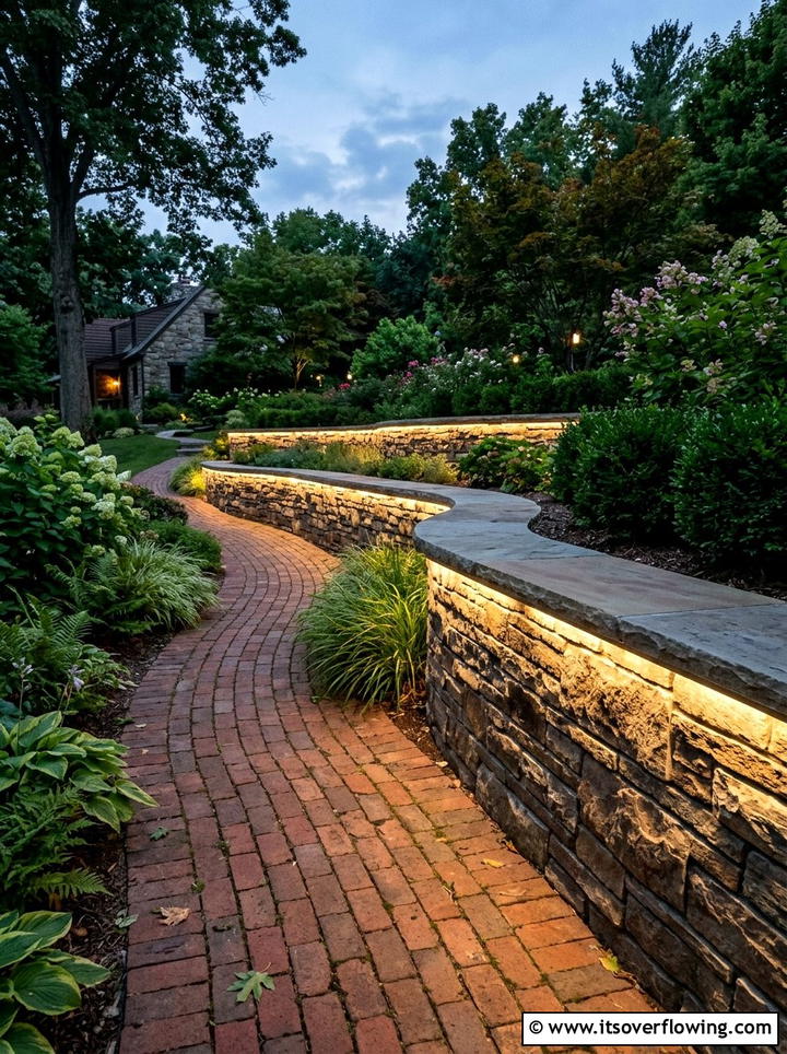 25 Backyard Ideas With Path Lighting for a Magical Glow